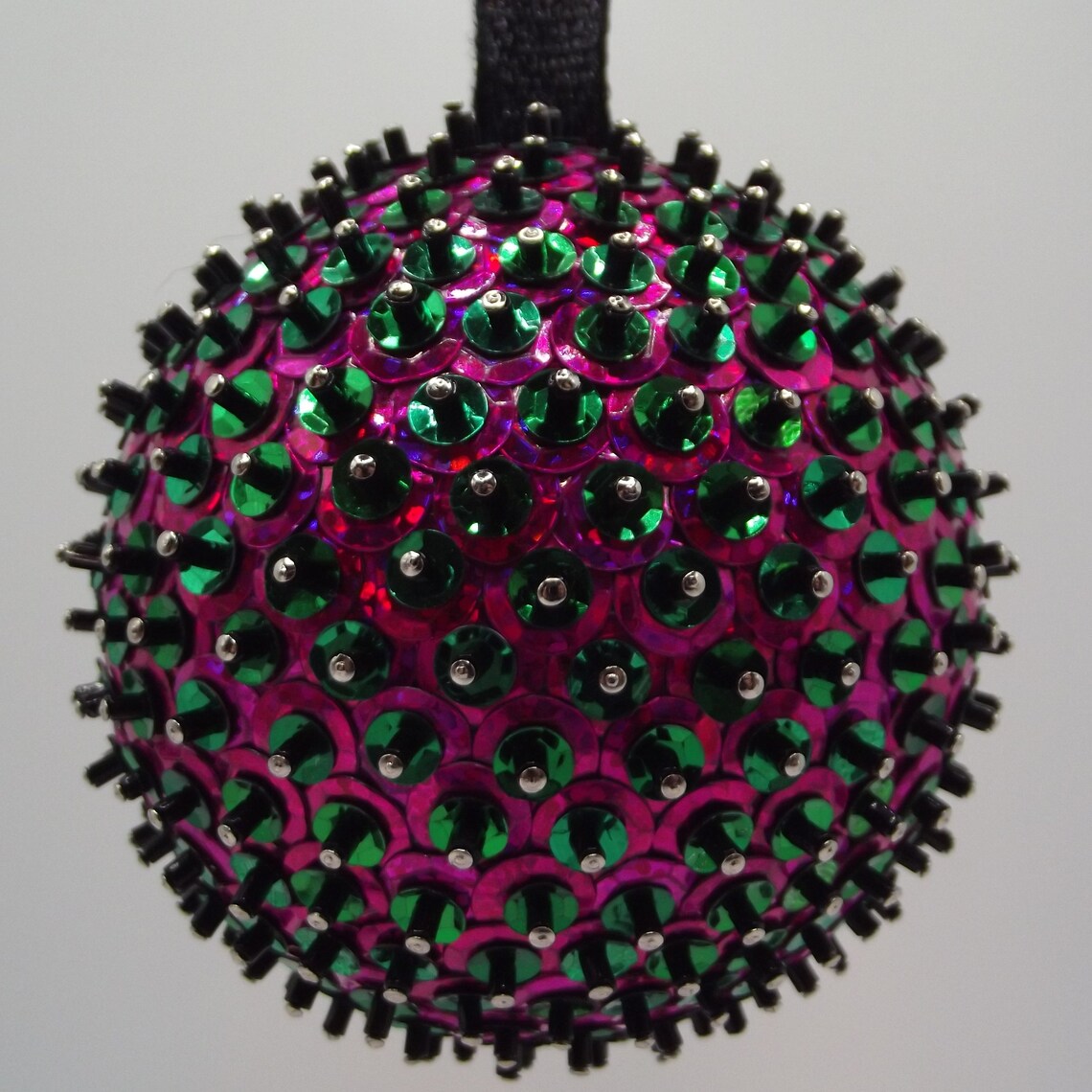 Watermelon Burst Sequin Ornament - Etsy