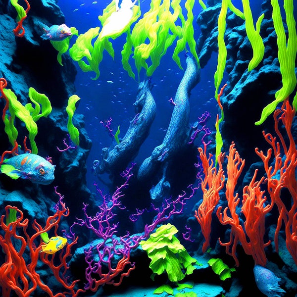 Deep Sea Art - Etsy