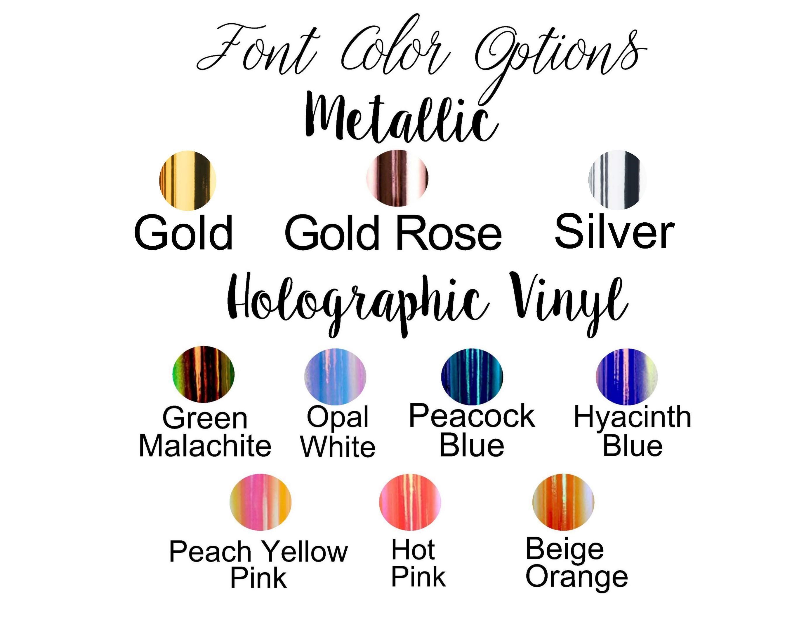 Personalized Name Vinyl Decal DIY Vinyl Stickers DECAL ONLY - Etsy