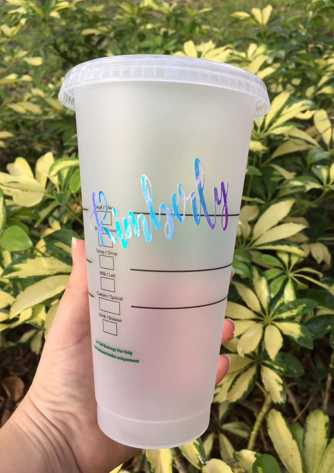 Starbucks Reusable Cold Cup Starbucks Venti Cold Cup Tumbler | Etsy