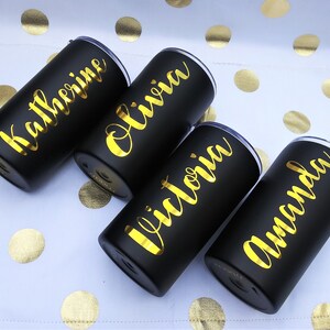 Personalized Stainless Steel Mini Skinny Tumbler, Bridal Custom Tumbler ...