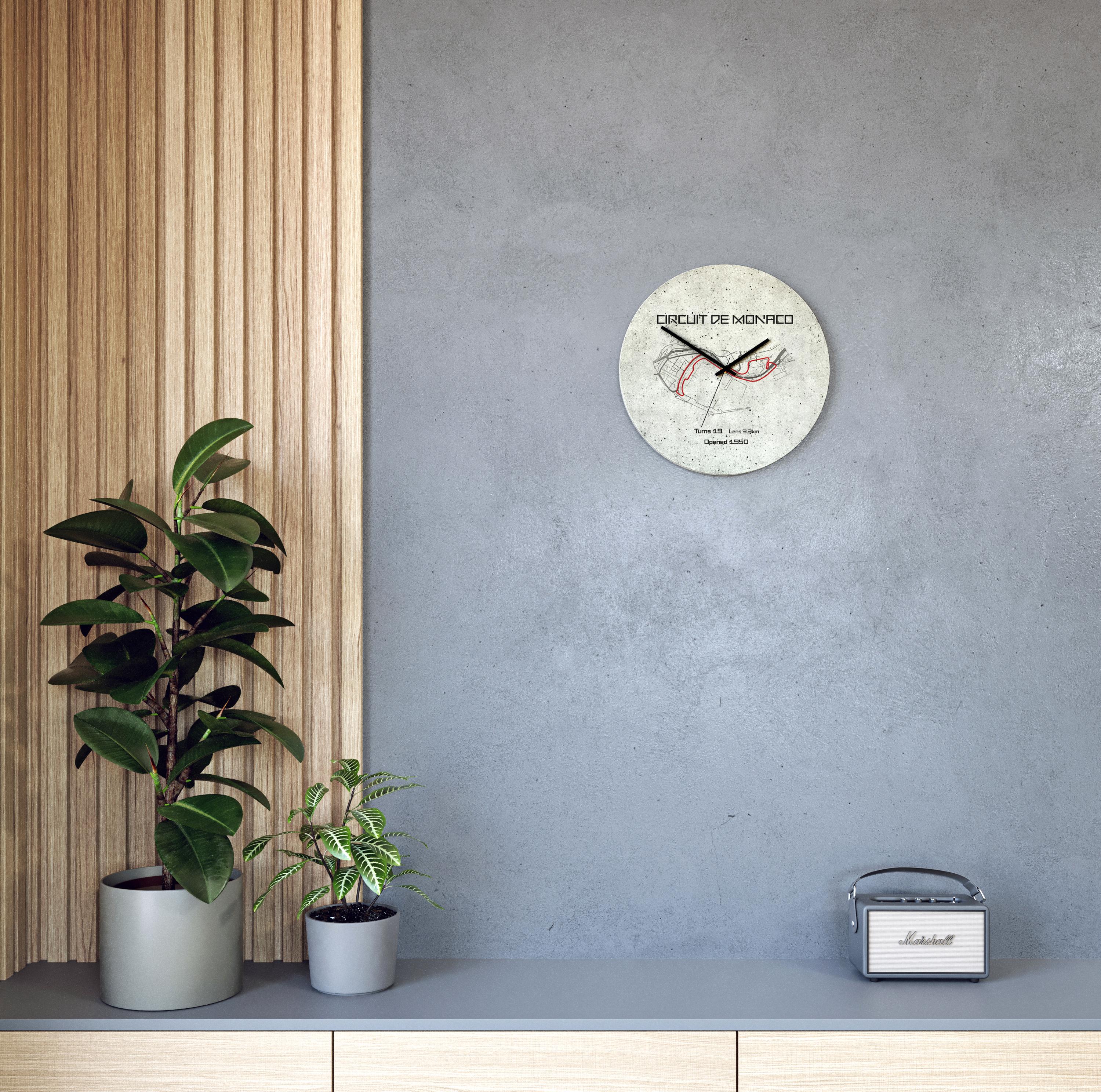 F1 Wall Clocks – Circuit De Monaco – F1 Wall Decor – Motorsport Gift ...