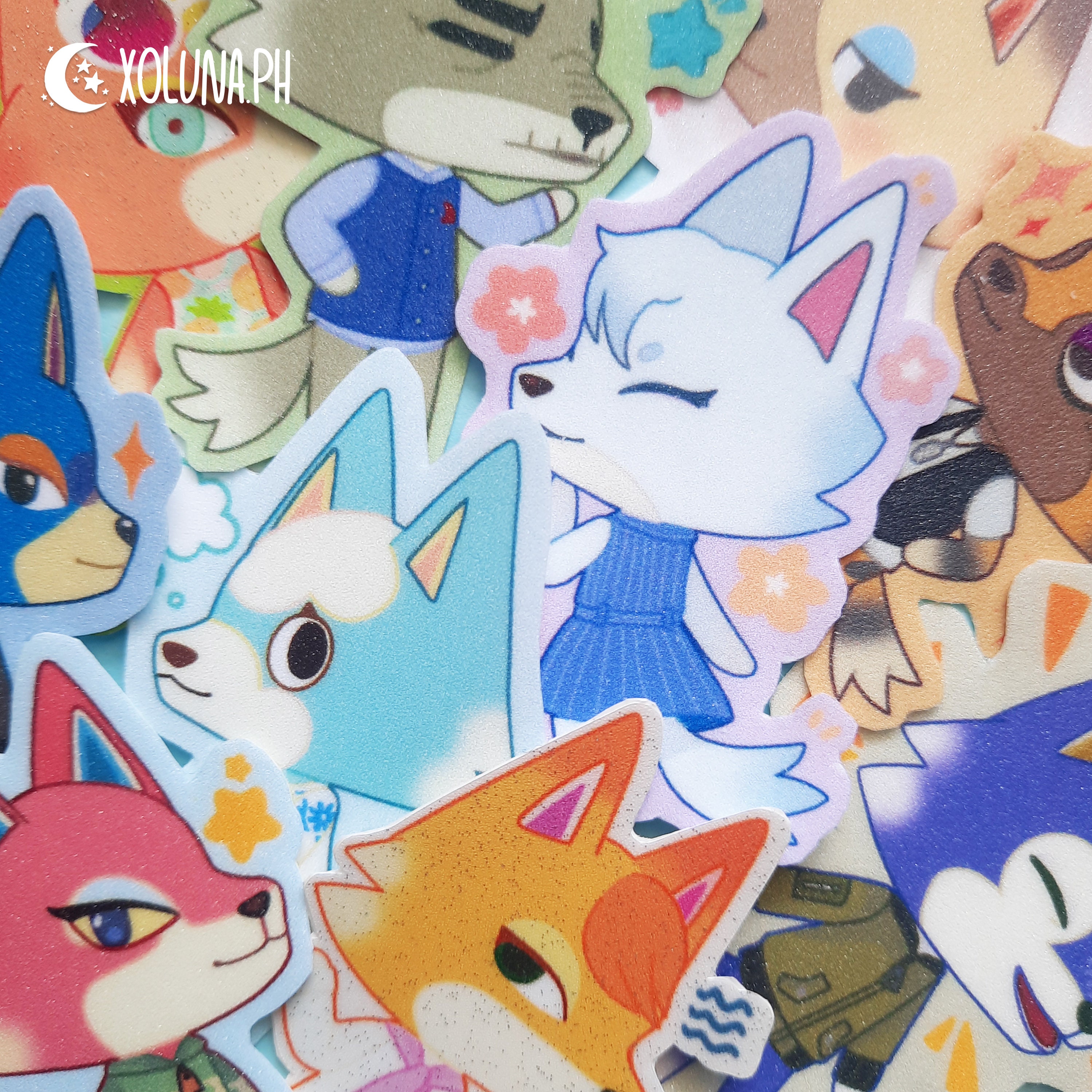 XO ACNH Mini Wolf Pack - Etsy