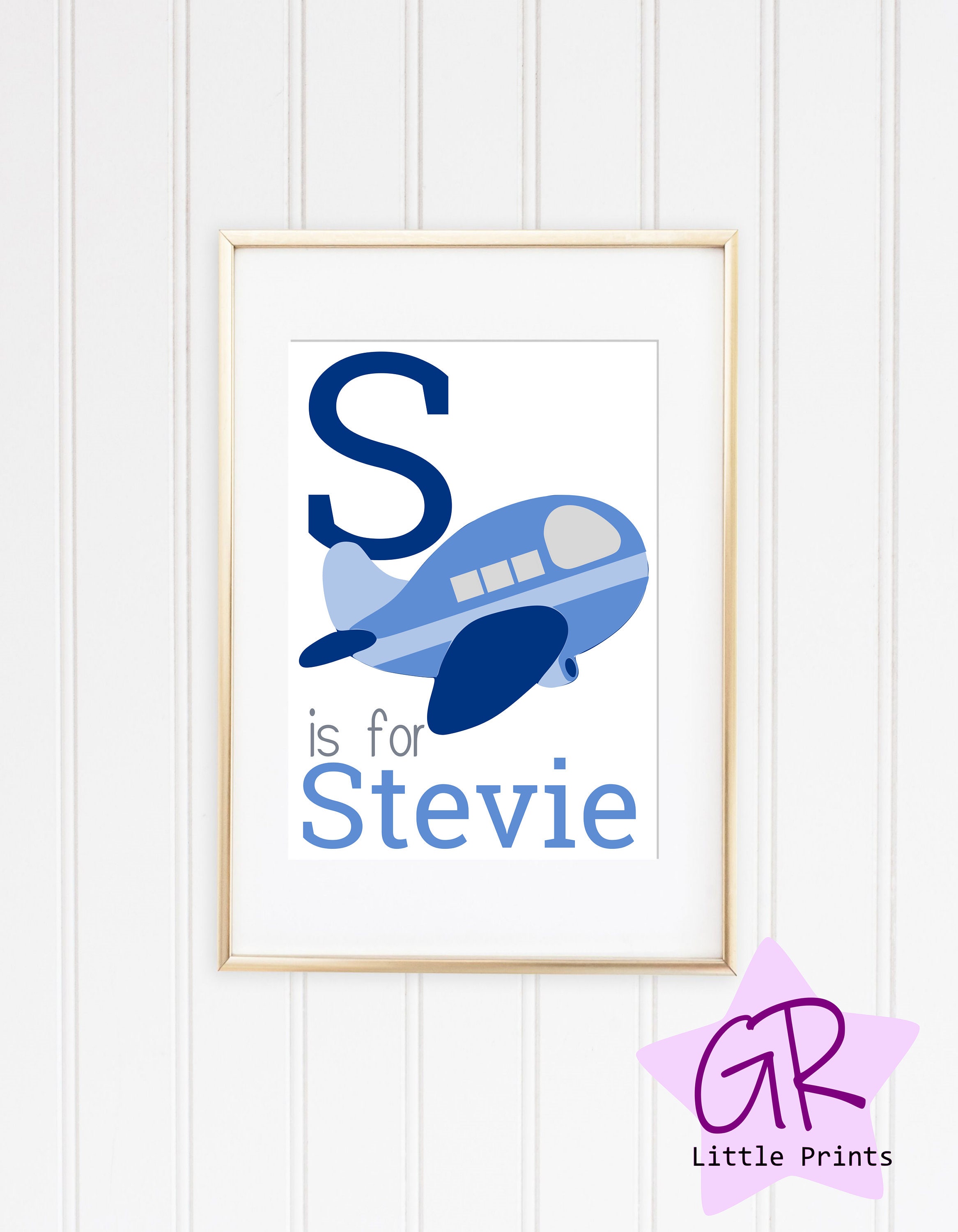 Vehicle Alphabet Numbers 3 Print Set With Custom Name. ABC 123 - Etsy