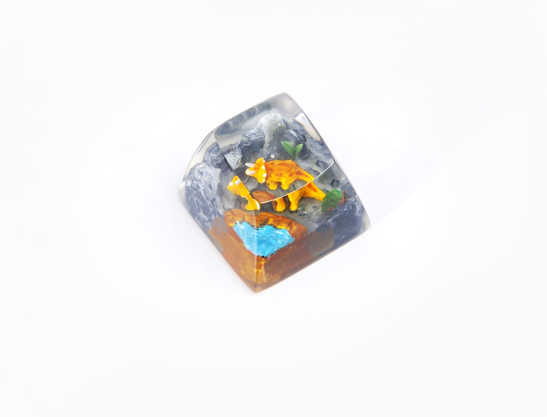 Dinosaur Keycap - Etsy