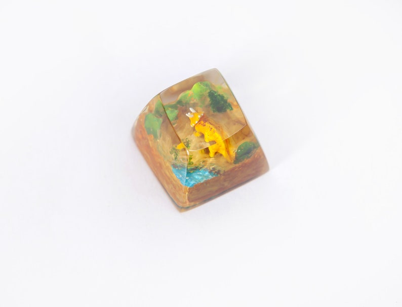 Dinosaur Keycap - Etsy