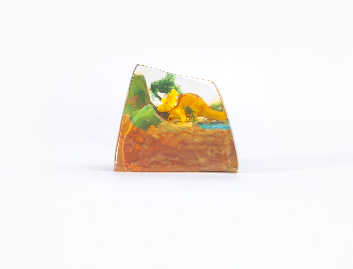 Dinosaur Keycap - Etsy