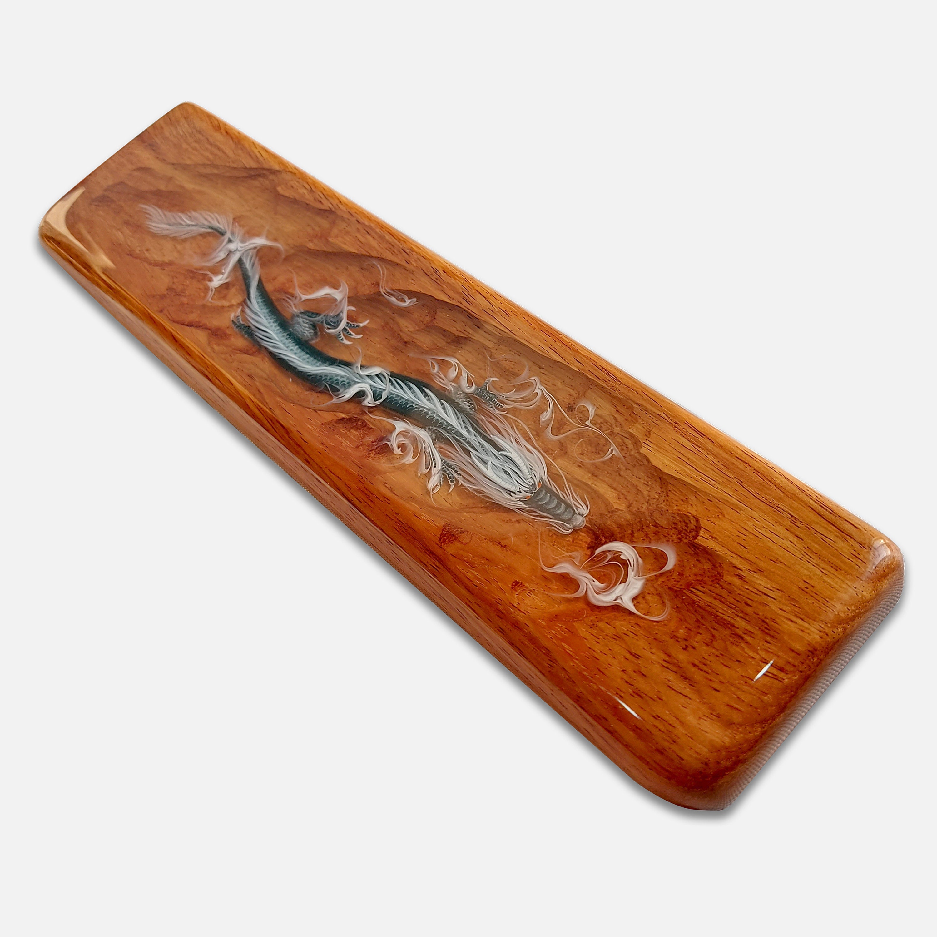 Black Dragon Hand-painted Keyboard Wrist Rest | Etsy