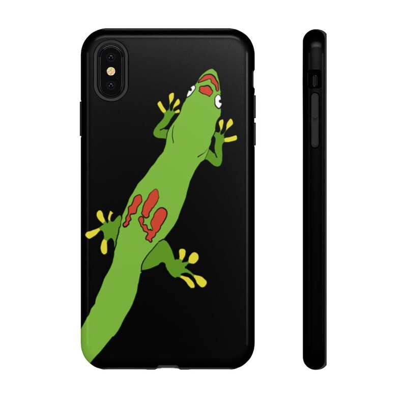 Green Gecko Tough Cases, Lizard Phone Case, Reptile Phone Case - Etsy
