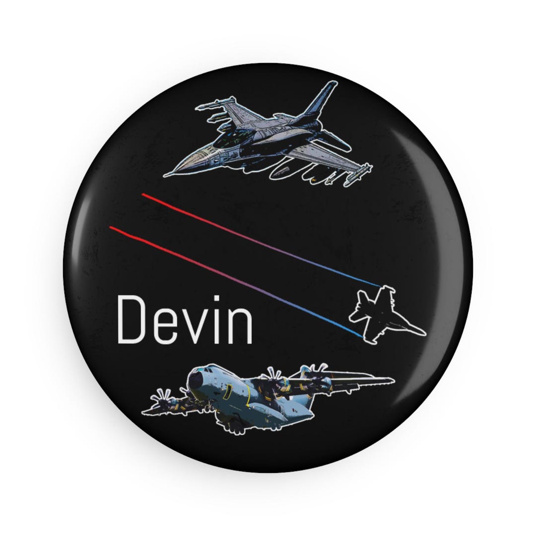Aviation-themed Button Magnet Set, Airplane Decor, Gift for Pilots ...