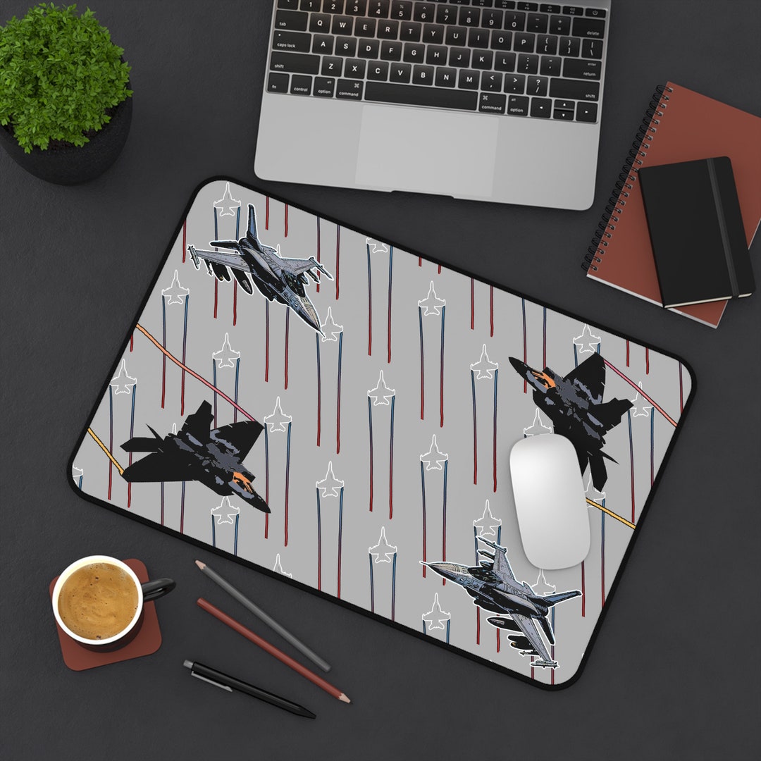 Fighter Jets Desk Mat - Etsy