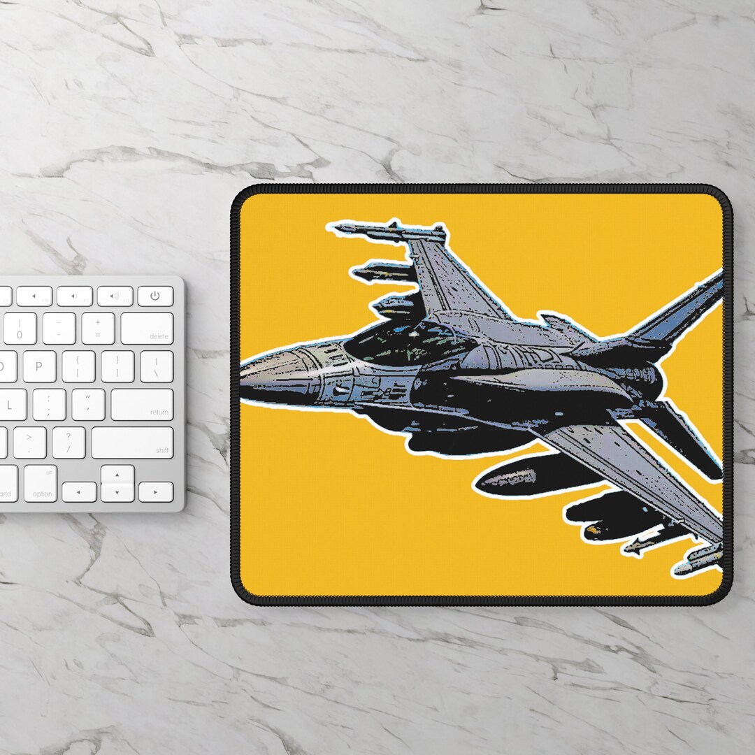 Fighter Jet Gaming Mouse Pad - Etsy