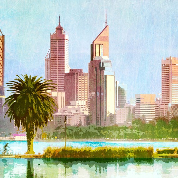 Perth City Skyline Tattoos