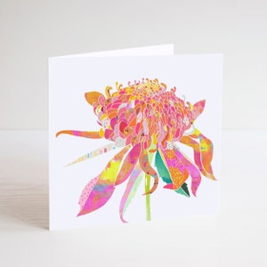 Mini Card Set of 8 Australian Native Flowers Note Cards Native Flora ...