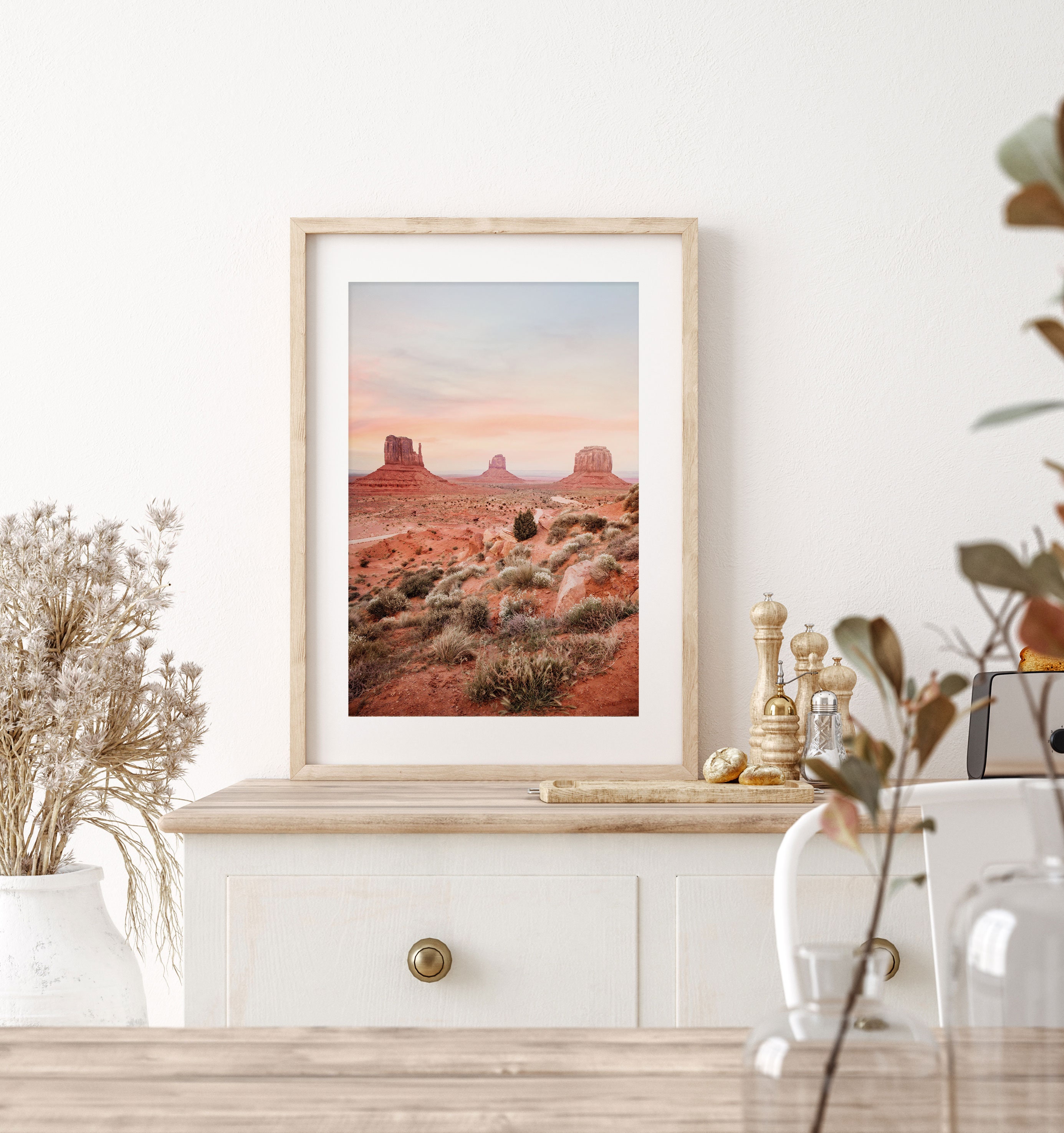 Arizona Desert Print Monument Valley Landscape Print | Etsy
