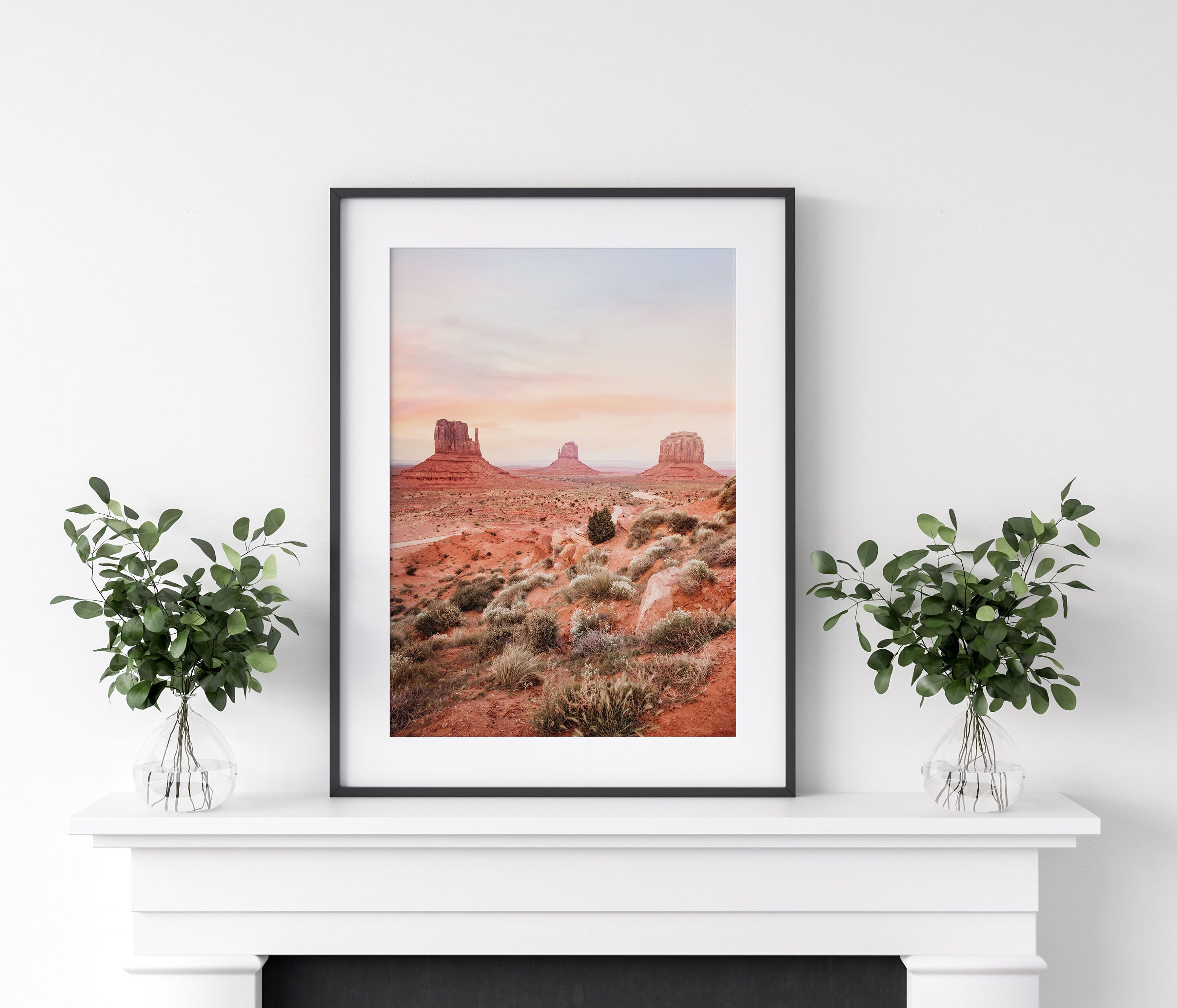Arizona Desert Print Monument Valley Landscape Print | Etsy