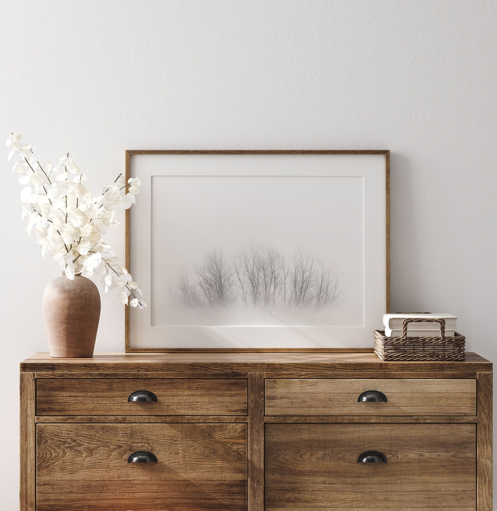 Black and White Tree Prints Forest Print Nordic Prints | Etsy