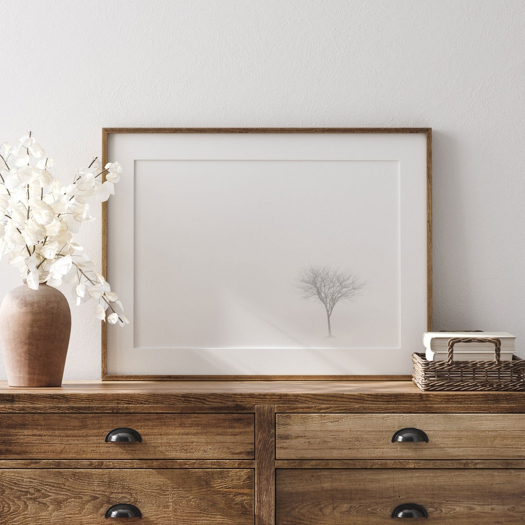 Black and White Tree Prints Scandinavian Print Tree Prints - Etsy