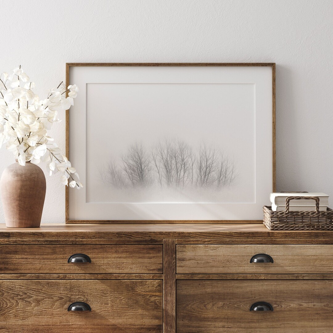 Black and White Tree Prints Forest Print Nordic Prints - Etsy