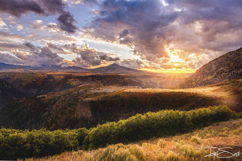 Telluride Sunset Print Nature Photography Print Landscape - Etsy
