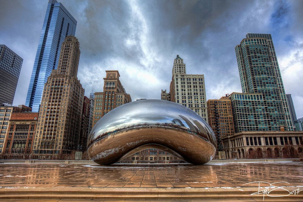 Chicago City Photography Print City Prints Modern Wall Art - Etsy