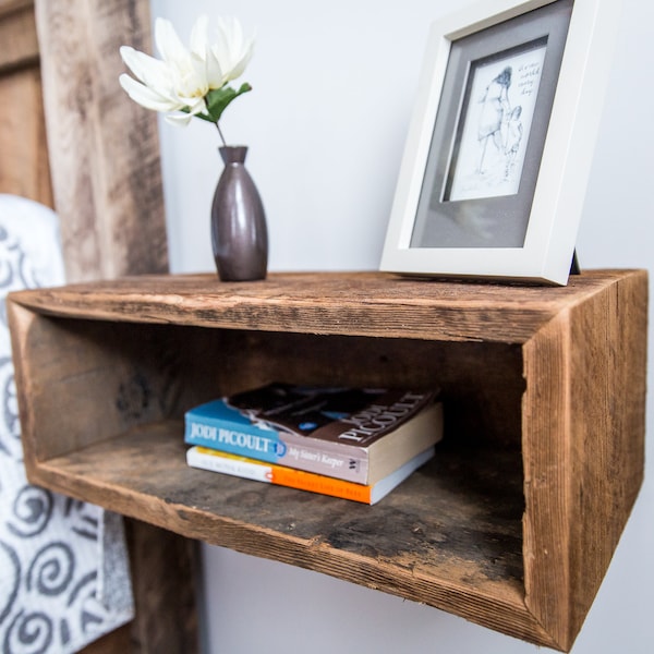 Floating Bedside Table - Etsy