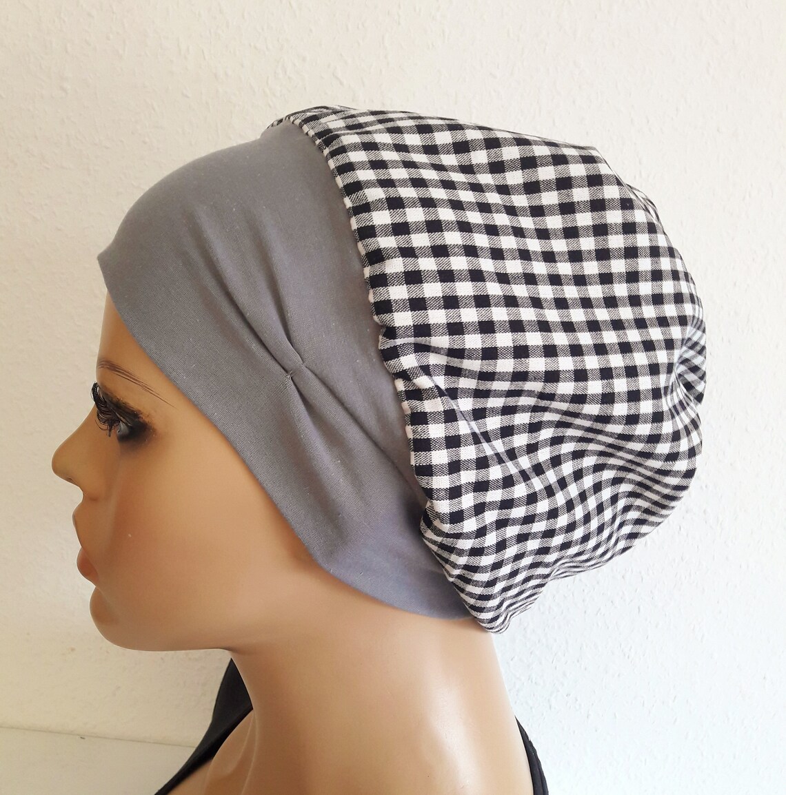 WOMEN'S LUXURY Balloon Cap Berets Grey Uni Glitter Thread 100%BW 2 ...