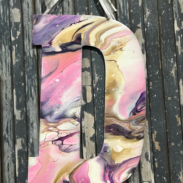 Marble Letters - Etsy