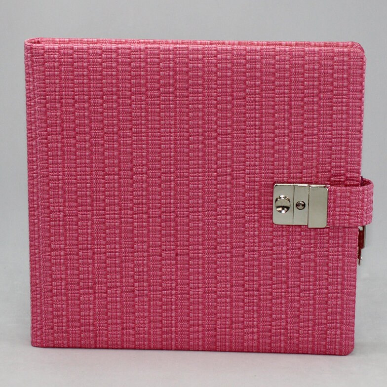 Diary With Lock Marie in Pink - Etsy