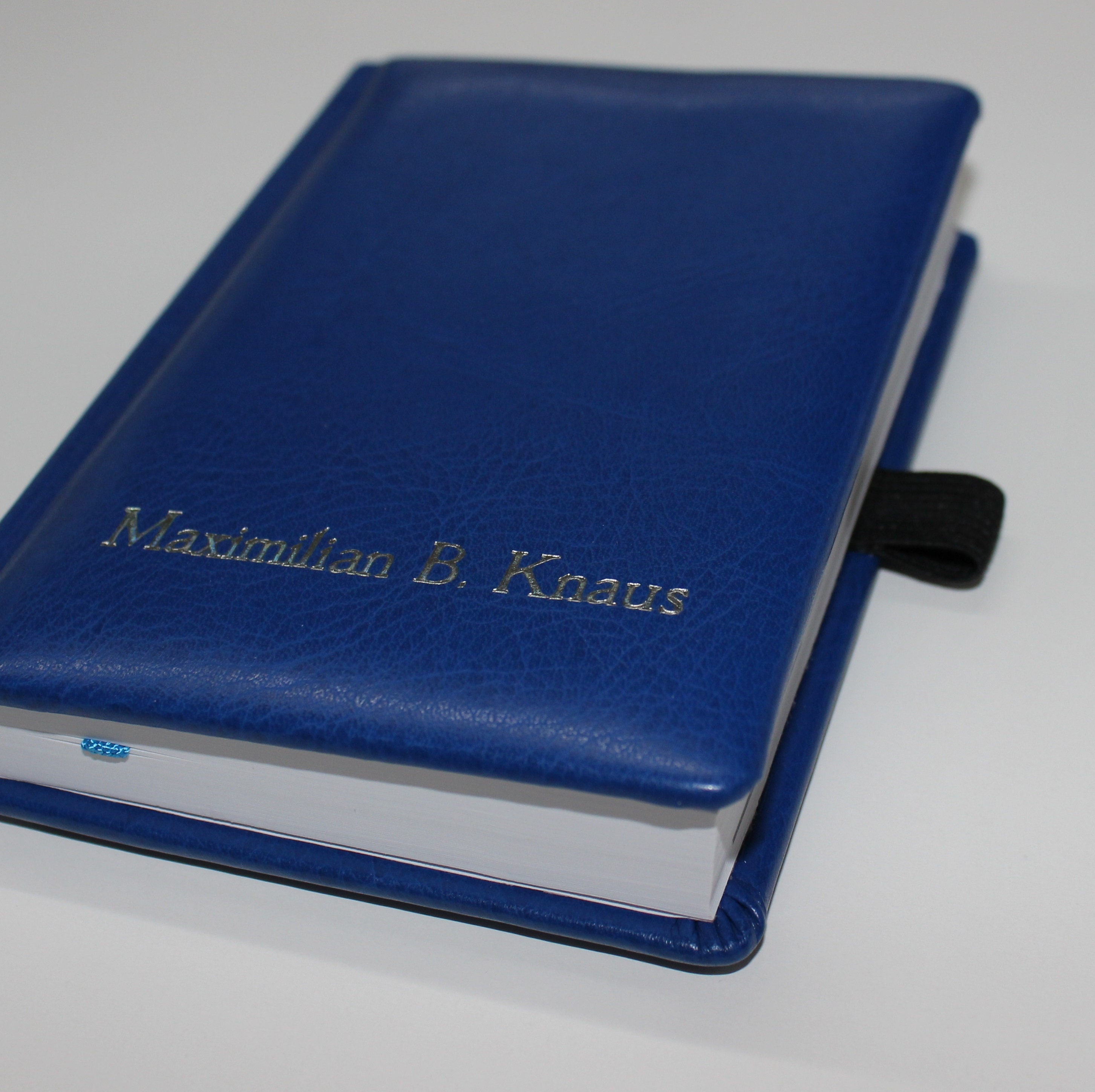 Permanent Calendar - Birthday Calendar - Synthetic Leather in Blue - Etsy