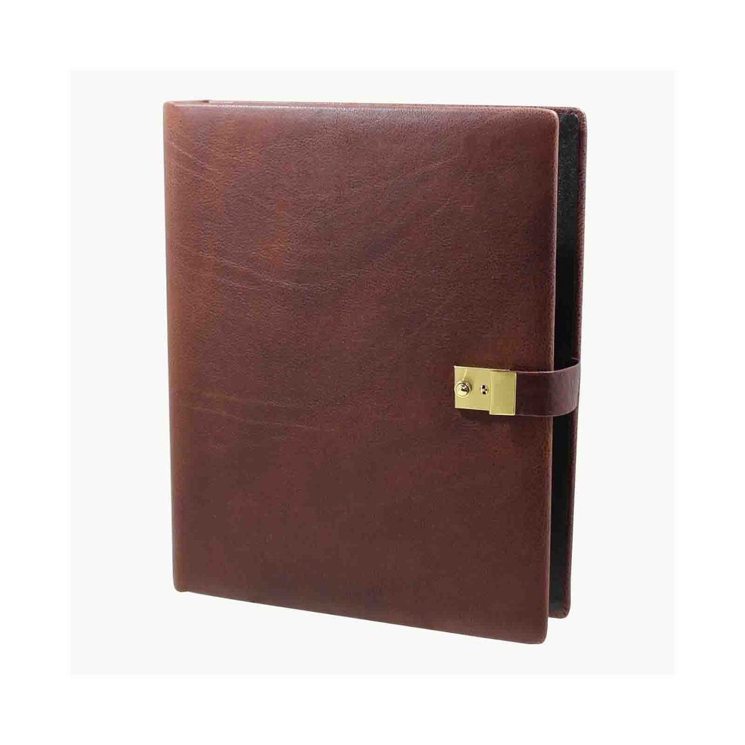Ring Binder Folder Made of Shrink Leather Rustico Without Embossing - Etsy