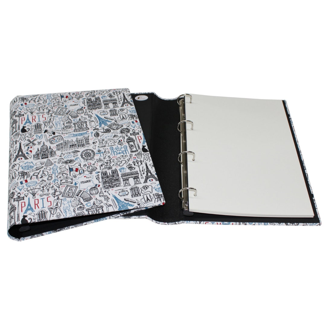 Design Folder/sketch Folder Paris With Inserts - Etsy