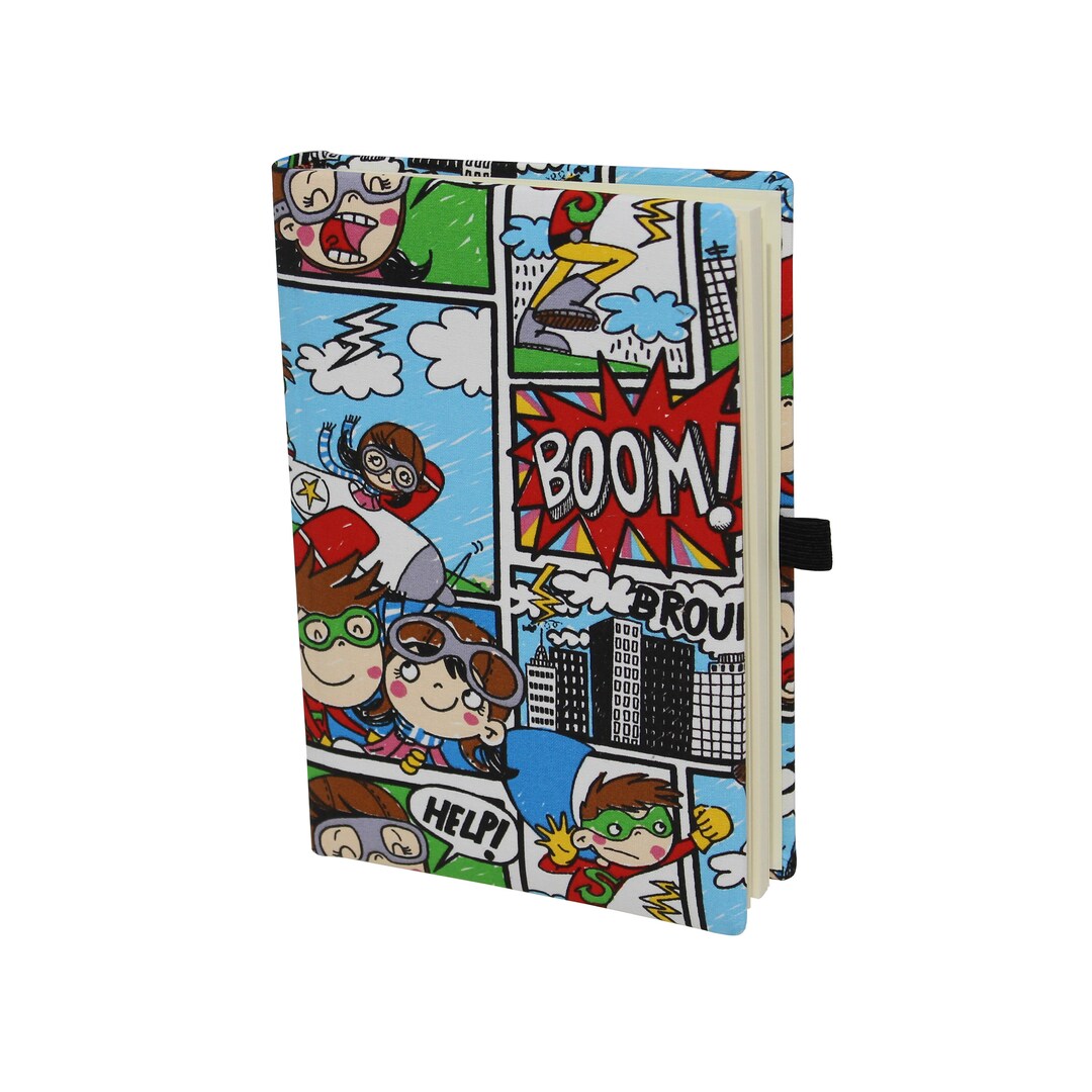 Comics Notebook DIN A5 in a Cotton Soft Cover - Etsy