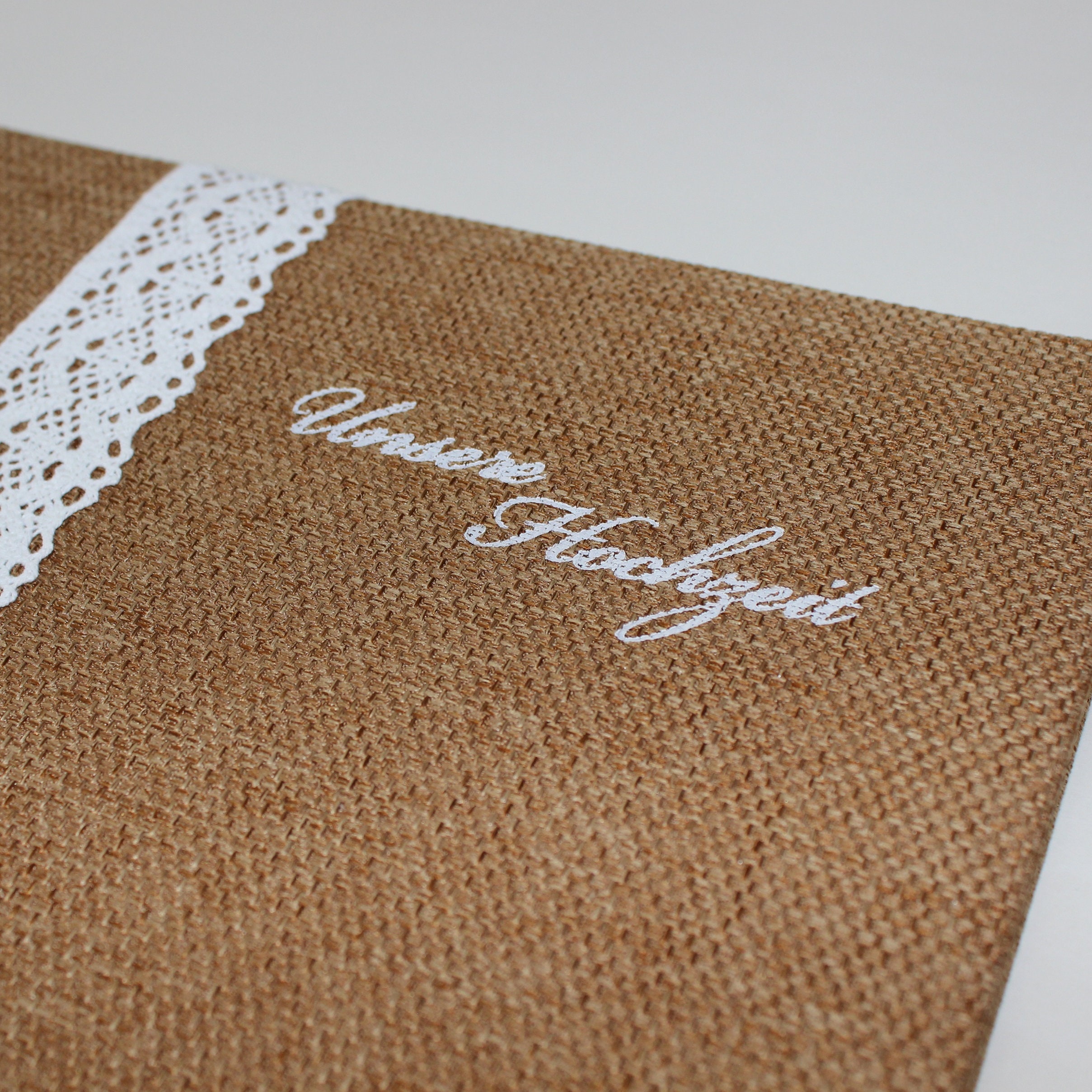 Wedding Set Guestbook and Photoalbum Vintage Rustico - Etsy