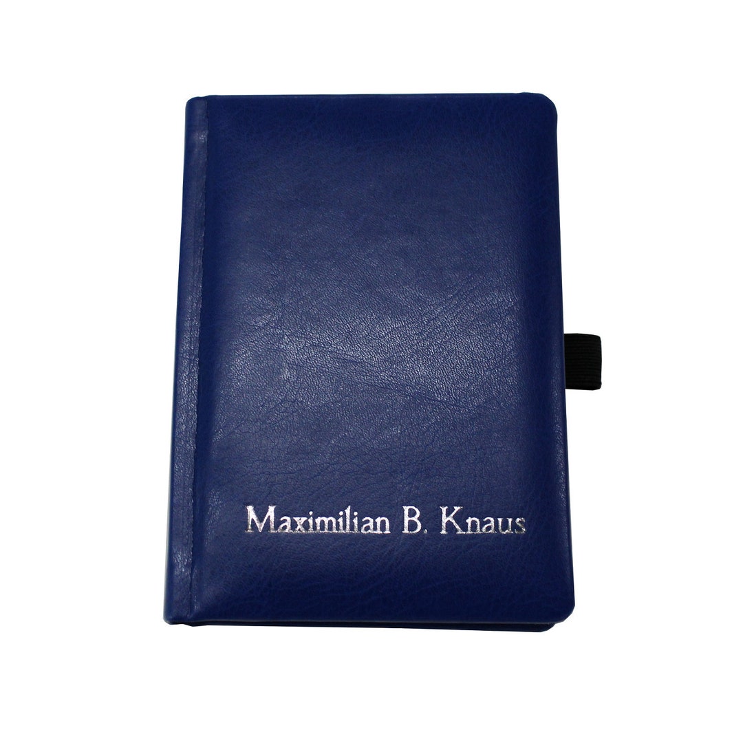 Permanent Calendar - Birthday Calendar - Synthetic Leather in Blue - Etsy