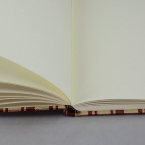Diary With Lock Anne Frank in Red and Beige Checkered Fabric Cover ...