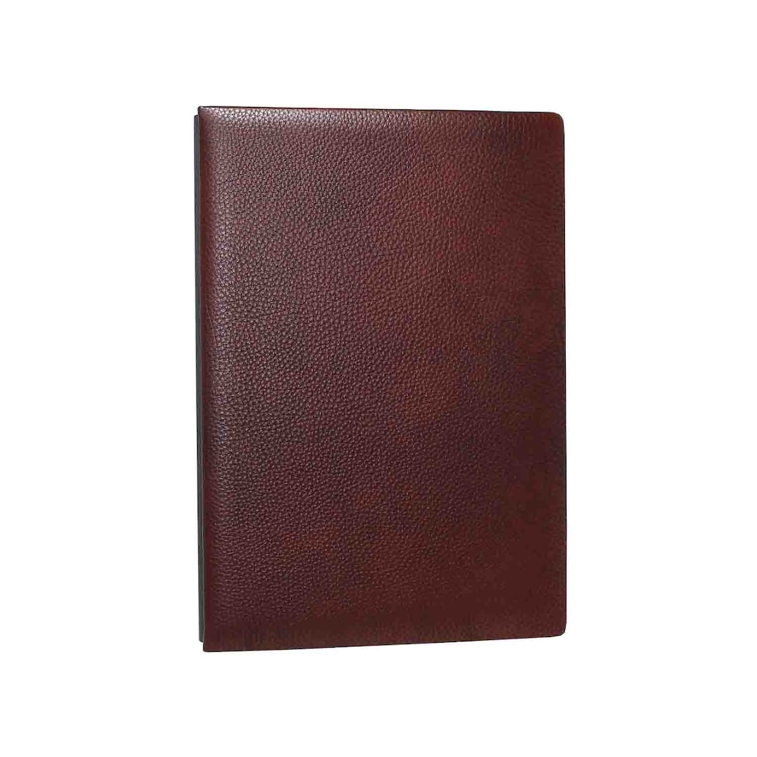 Signature Folder Made of Rustico Shrink Leather With Embossing - Etsy