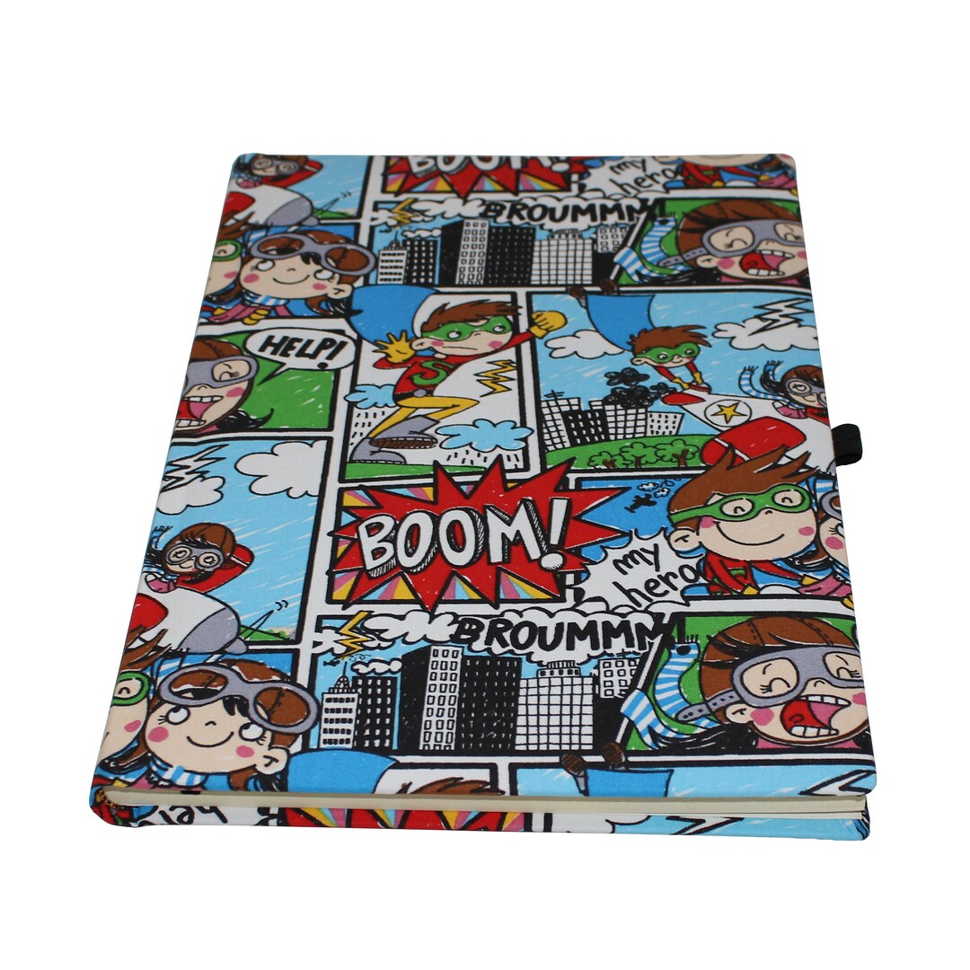Comics Notebook DIN A4 in a Cotton Soft Cover - Etsy