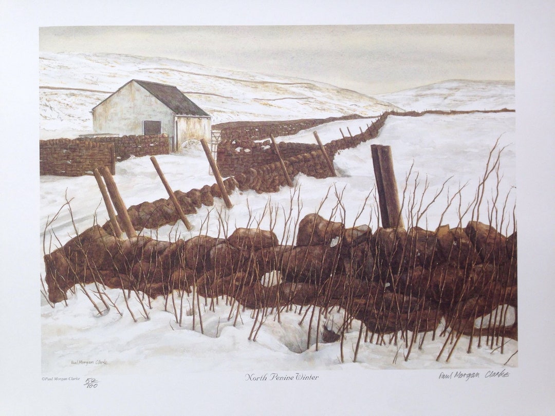 Limited Edition Signed Lithograph Print From Original Painting 'north ...
