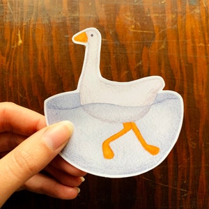 Cute Geese Sticker Pack Handmade Farm Animal Laptop Stickers - Etsy