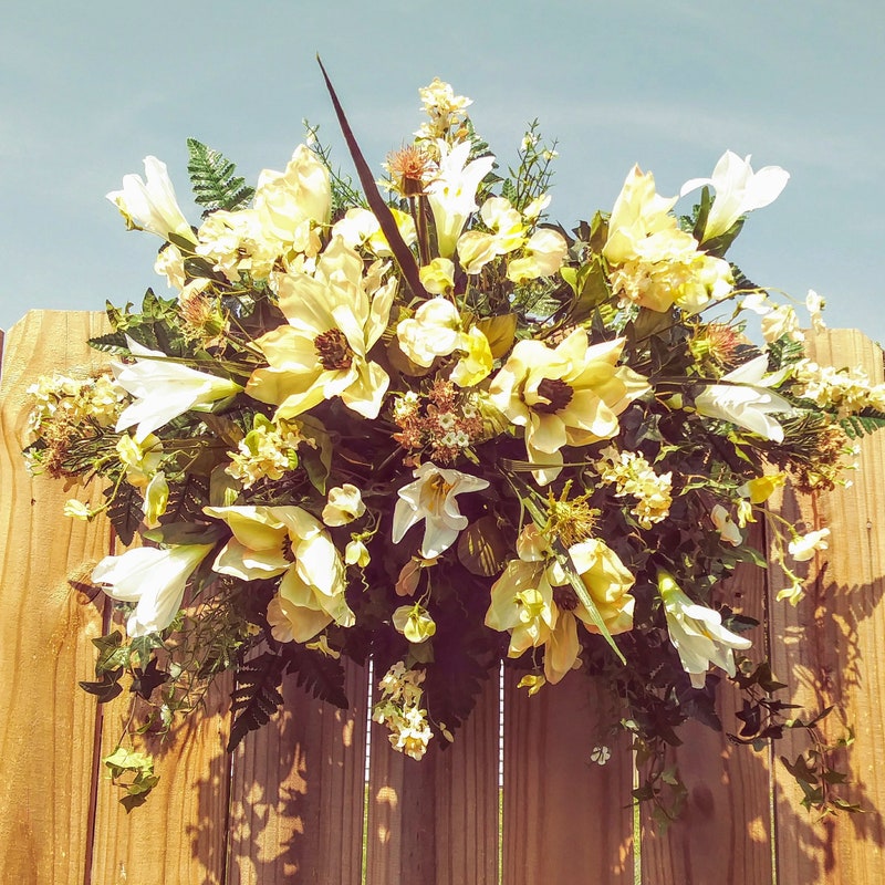 Headstone Spray - Etsy