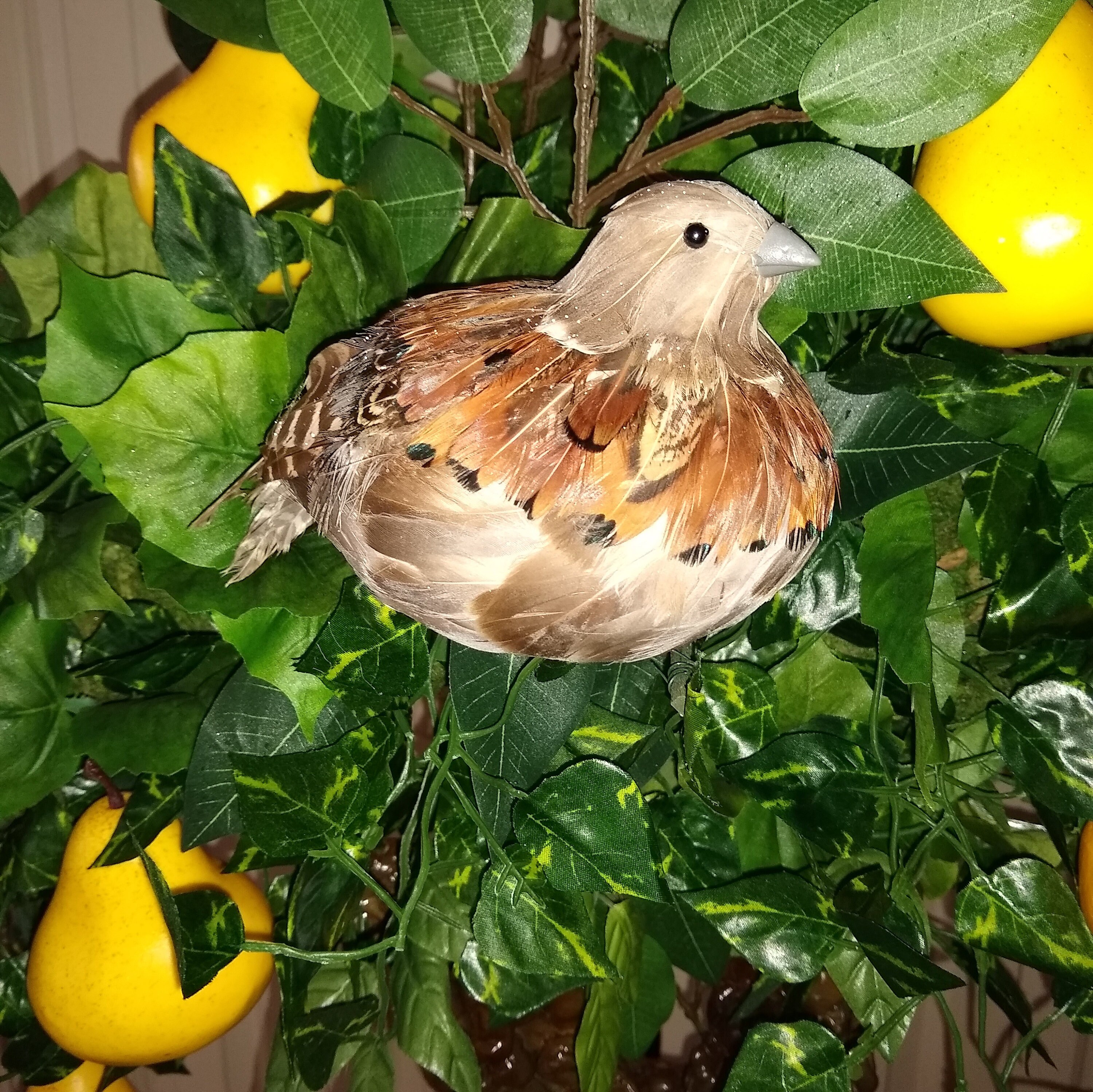 Partridge in a Pear Tree. Christmas Centerpiece Folk Art. Christmas ...