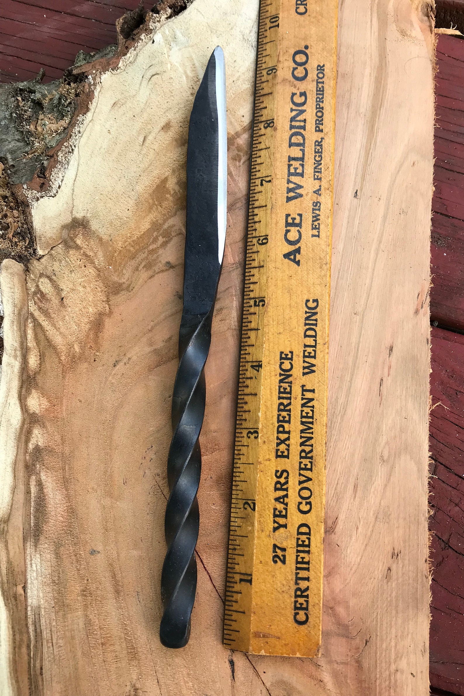 Hand Forged Letter Opener - Etsy