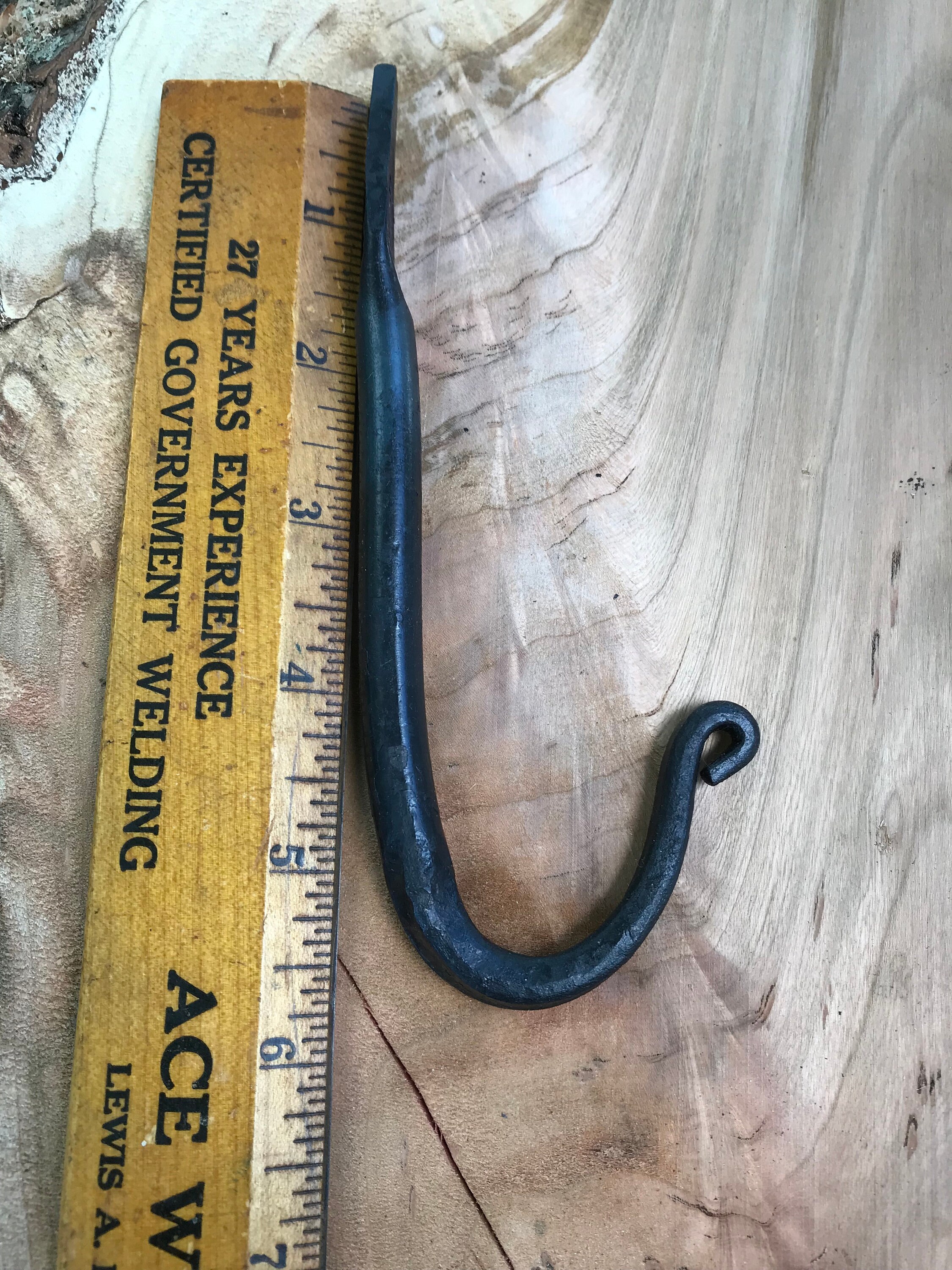 Hand Forged J Hook - Etsy
