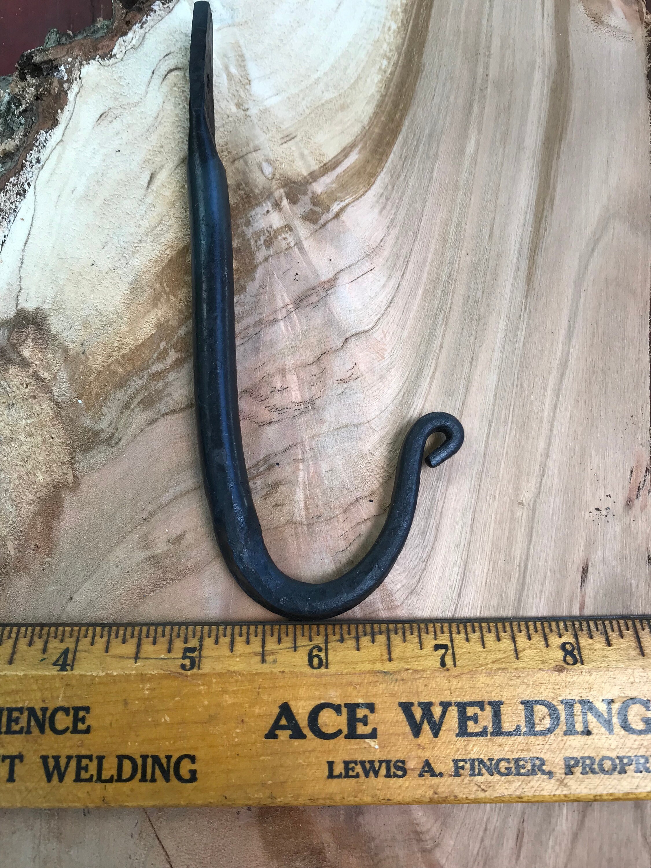Hand Forged J Hook - Etsy