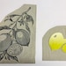 Lemons Limited Linoleum Edition Linocut Block Handprinted on Hahnemühle ...