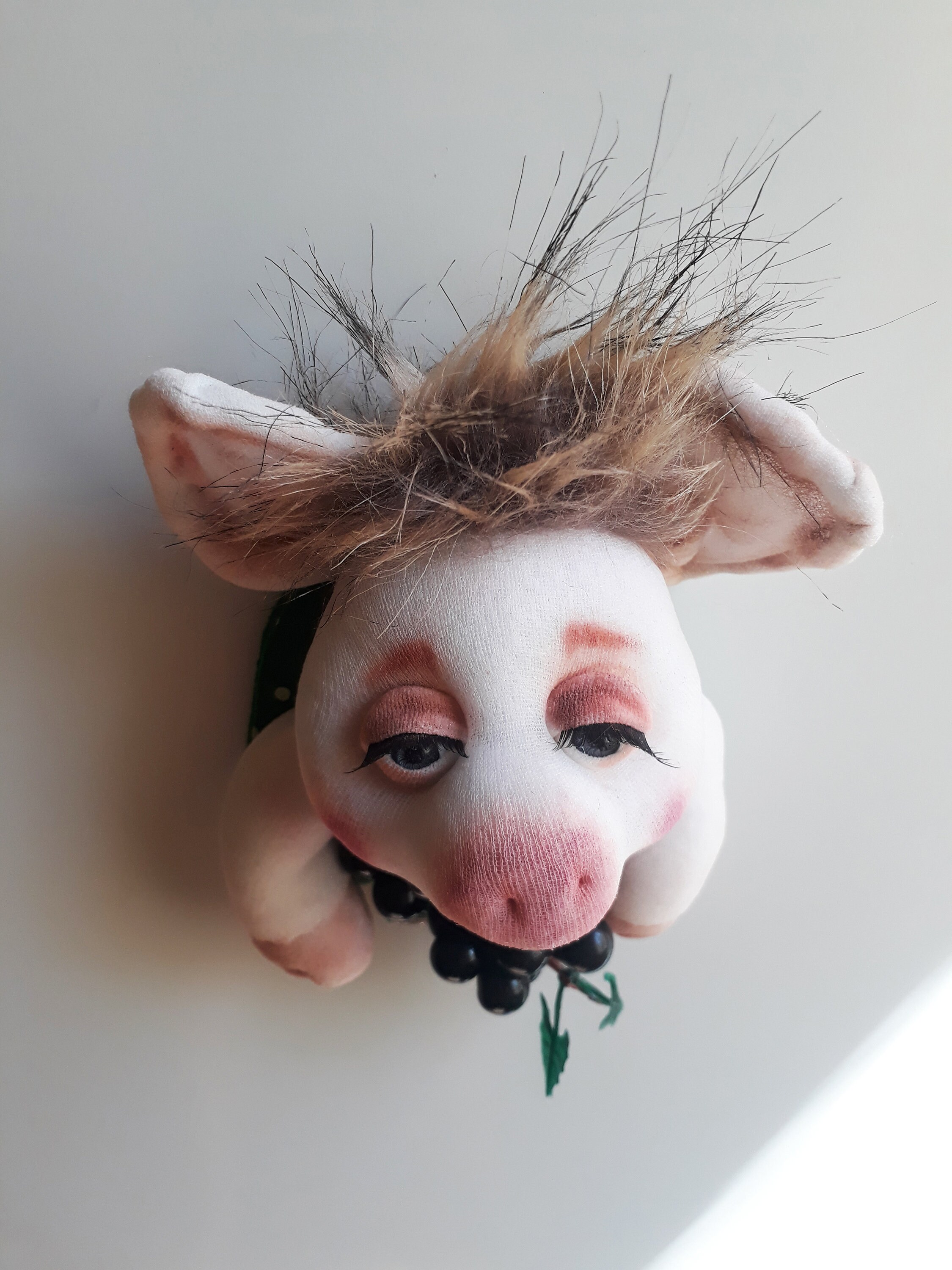 Pig Soft Sculptural Toy, Pig, Piglet, Pig Doll, Pig Toy, Tiny Toy, Tiny ...