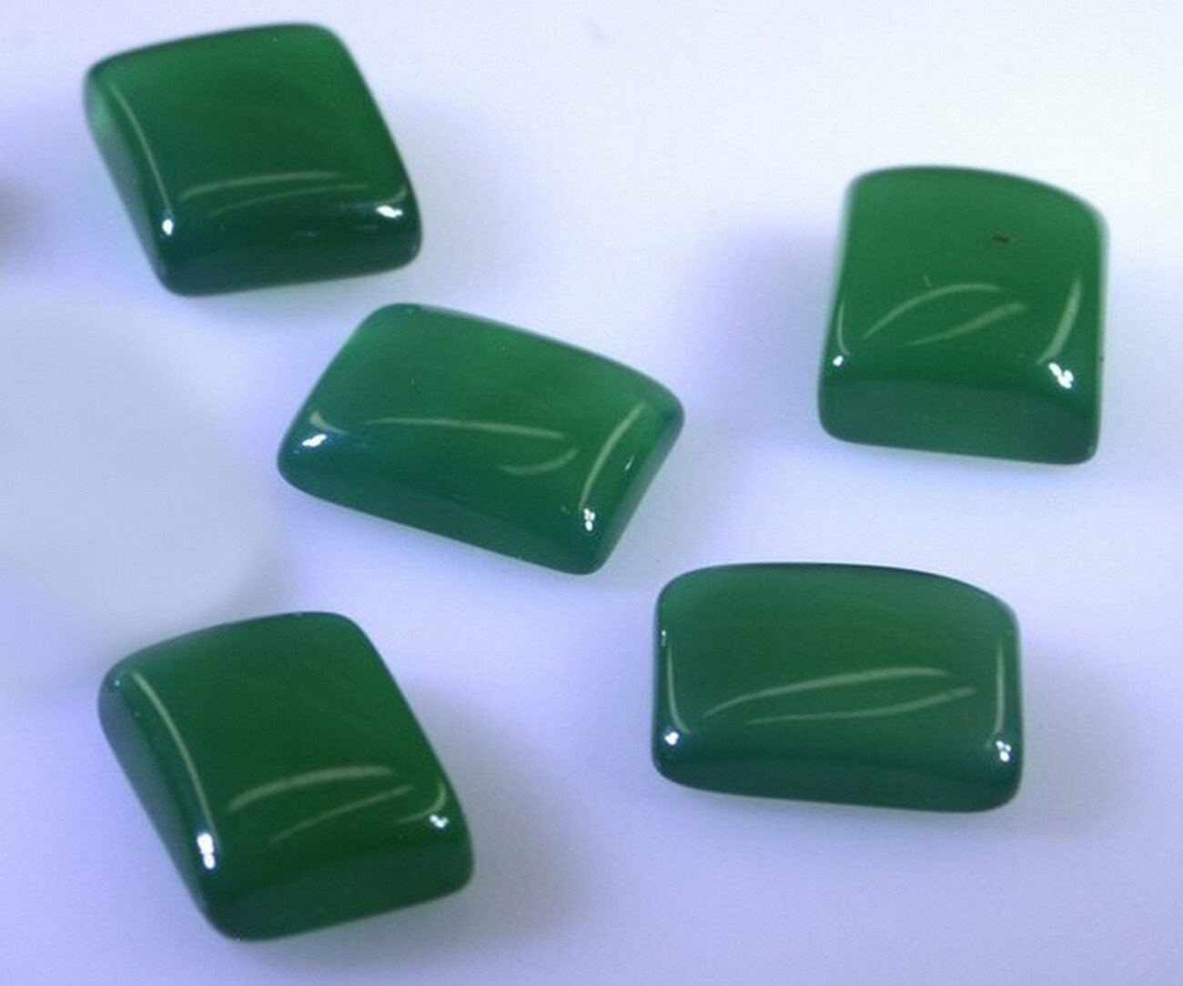 Green Onyx Cabochon Emerald 4x6mm 6x8mm 8x10mm 10x12mm 10x14mm 12x16mm ...