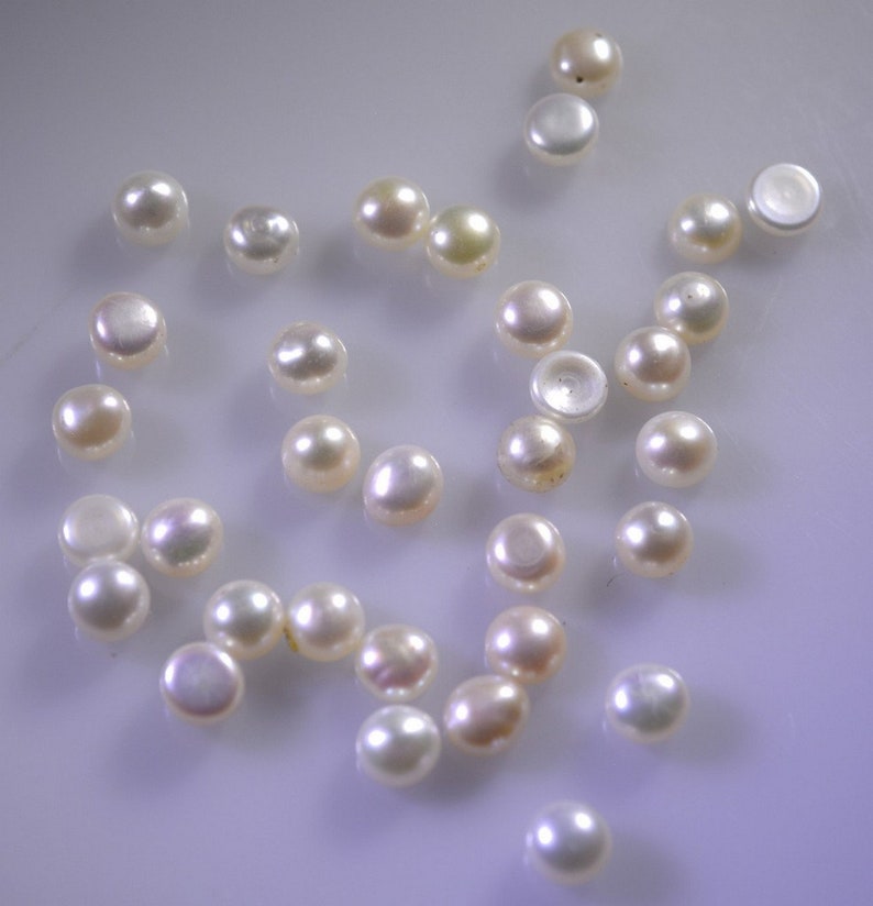 Pearl Cabochon Round 3mm 4mm 5mm 6mm 7mm 8mm 9mm 10mm 11mm 12mm 13mm ...