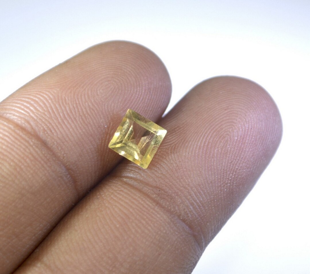 Citrine Faceted Square 3mm to 13mm 1pc Loose Gemstones - Etsy